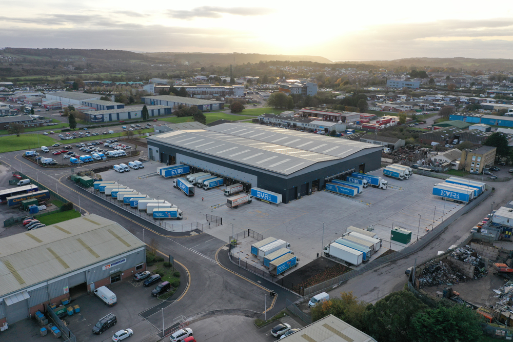 Robert Hitchins News: Parcel giant Evri has new depot at Bridgend all ...